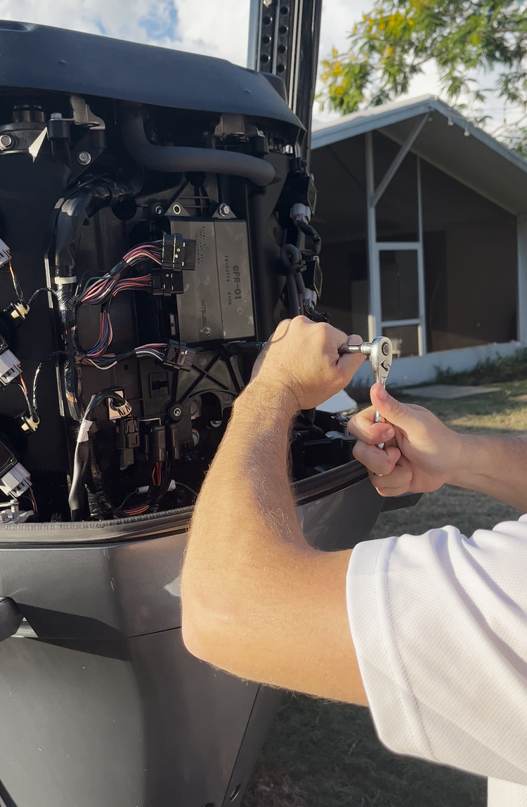Yamaha Outboard Remote Tuning: ECU Removal Guide – Tampa Marine Tuning