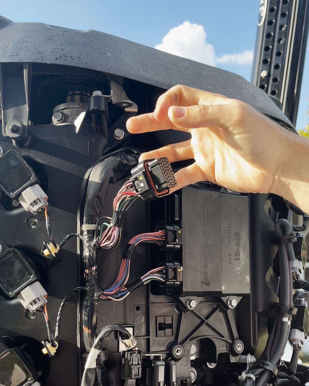 Yamaha Outboard Remote Tuning: ECU Removal Guide – Tampa Marine Tuning